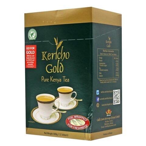 Buy Kericho Gold Pure Kenya Loose Black Tea 500g Online - Carrefour Kenya