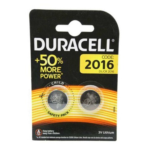 Buy Duracell Lithium 2016 2 pcs Online - Carrefour Kenya