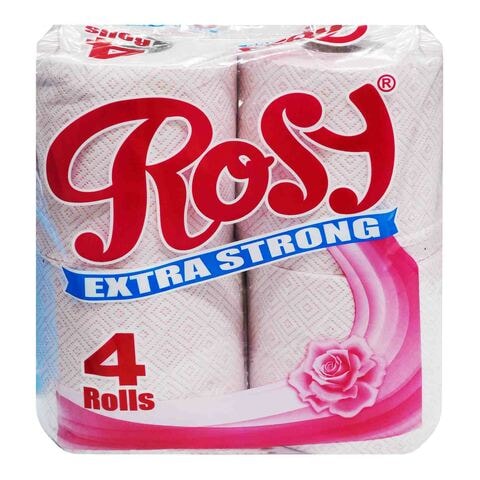 Buy Rosy Printed Toilet Tissue x 4 Online - Carrefour Kenya