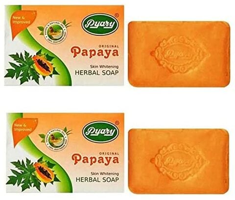 Pyary Papaya Soap-75 Gm (Box Of 12Pcs) price in UAE | Carrefour UAE ...