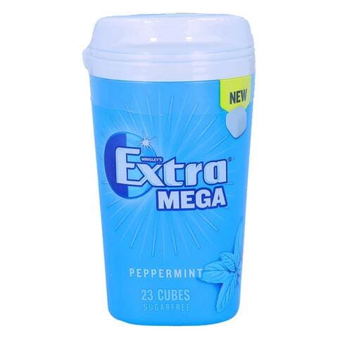Wrigleys Extra Mega Peppermint Chewing Gum 51.5g price in Kuwait ...
