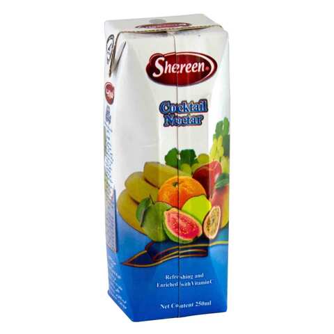 Shereen Cocktail Nectar Juice 250ml price in Kuwait | Carrefour Kuwait ...