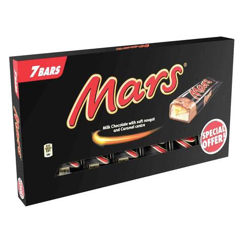 Mars Chocolate Bar 51g x Pack of 7 price in UAE | Carrefour UAE ...