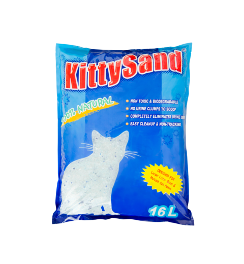 Kitty Sand Crystal Cat Litter 16L price in UAE | Carrefour UAE ...