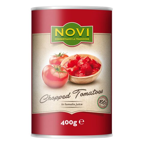 Buy Novi Chopped Tomatoes 400g Online - Carrefour Kenya