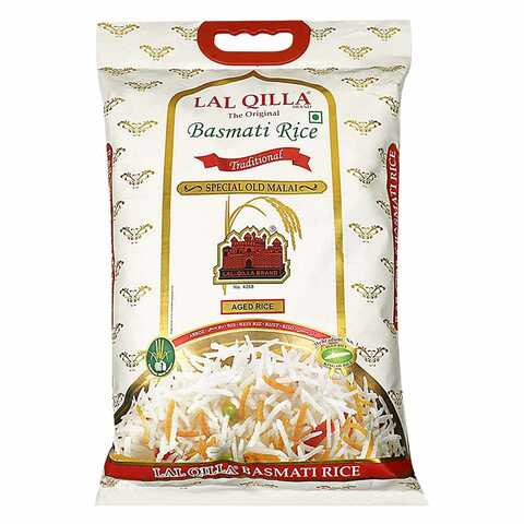 Lal Qilla Traditional Basmati Rice 5kg price in UAE | Carrefour UAE ...