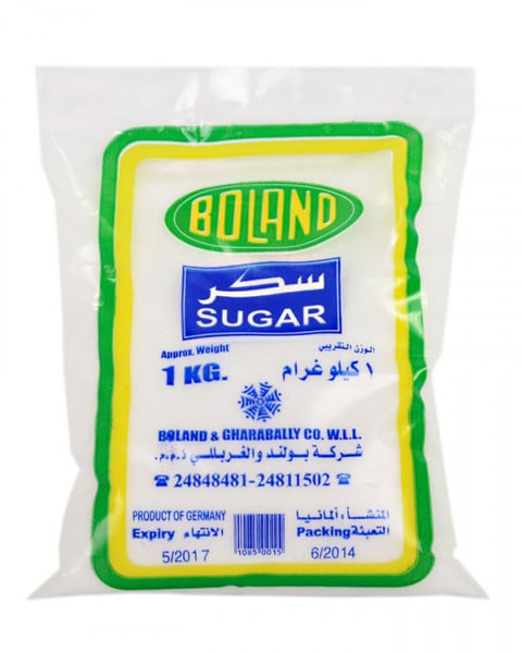 BOLAND WHITE SUGAR 1KG price in Kuwait | Carrefour Kuwait | supermarket ...