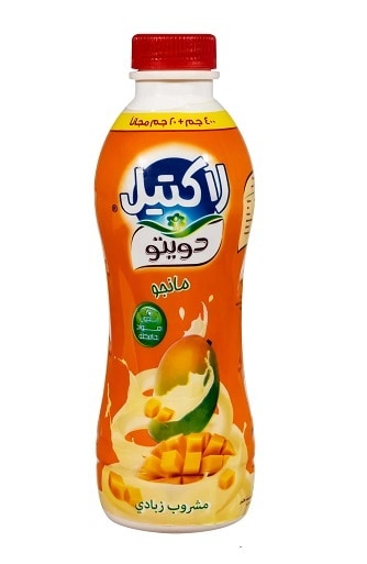 Lactel Duetto Mango Yoghurt Drink - 420ml price in Egypt | Carrefour ...