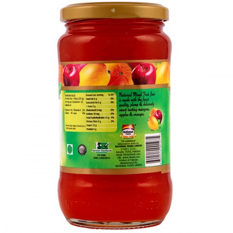 Buy National Mixed Fruit Jam 440 gr Online | Carrefour Pakistan