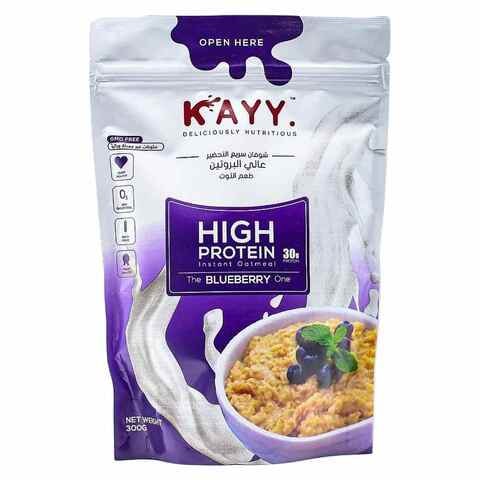 Kayy Blueberry High Protien Instant Oatmeal Packet- 300 grams price in ...
