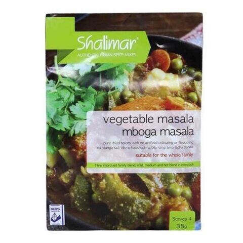 Buy Shalimar Vegetable Masala Spice 35g Online - Carrefour Kenya