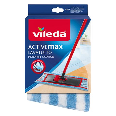 Buy Vileda Active Max Microfibre And Cotton Mop Refill Online ...