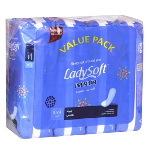 LADY SOFT PREMIUM PADS MAXI 10SX4 price in Kuwait | Carrefour Kuwait ...