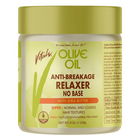 Buy Vitale Olive Oil Anti Breakage No Base With Shea Butter Super Relaxer 228g Online ...