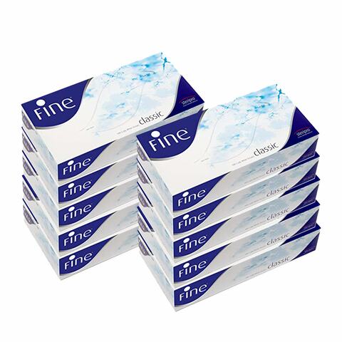 Fine classic tissue 100 sheets x 10 pack price in Saudi Arabia ...