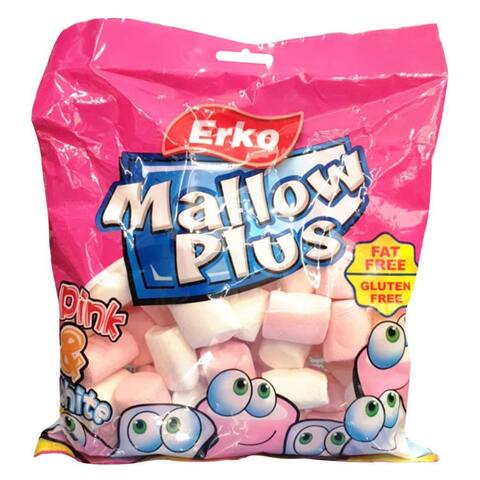 Erko Mallow Plus Pink And White Marshmallow 300g price in Kuwait ...