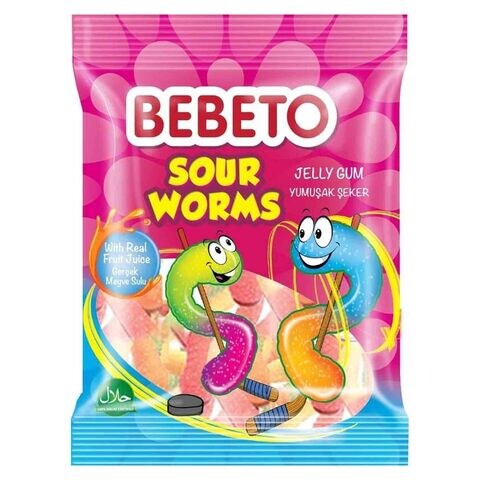 Bebeto Worms Jelly - 80 gm price in Egypt | Carrefour Egypt ...