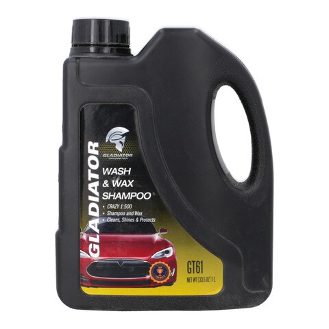 Gladiator Wash & Wax Shampoo 1 lt
