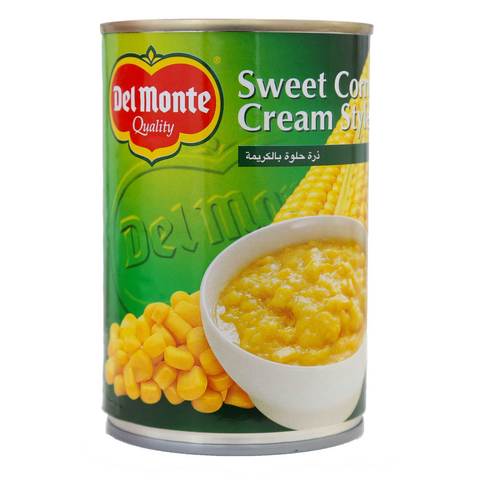 Del Monte Cream Style Sweet Corn 410g price in UAE | Carrefour UAE ...