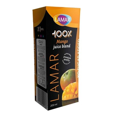 Lamar Mango Juice 100% - 200ml Online | Carrefour Egypt