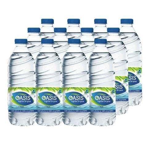 Oasis Drinking Water 500ml Pack of 12 price in UAE | Carrefour UAE ...