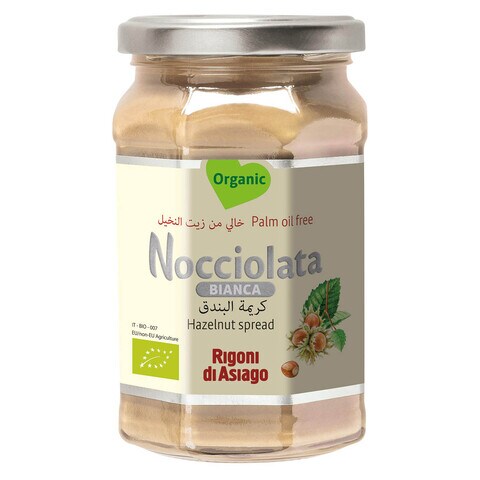 Rigoni Di Asiago Nocciolata Bianca Organic Hazelnut Spread 270g price ...