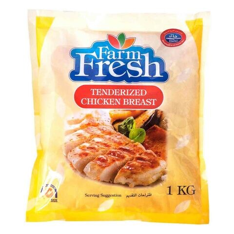 Farm Fresh Frozen Tender Chicken Breast 1kg price in UAE | Carrefour ...