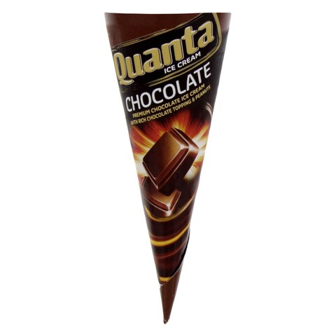 Quanta Chocolate Cone Ice Cream 120ml price in Kuwait | Carrefour ...