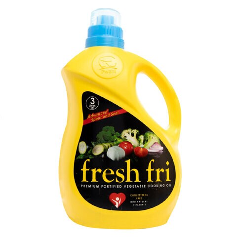 Buy Fresh Fri Vegetable Cooking Oil 3L Online - Carrefour Kenya