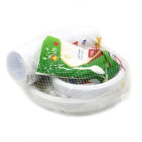Hot pack dispo pack cup + spoon + plate price in Saudi Arabia ...