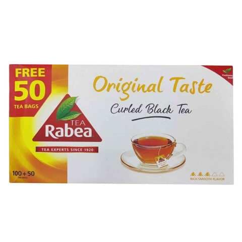 RABEA TEA BAGS 2GX100+2GX50 price in Kuwait | Carrefour Kuwait ...