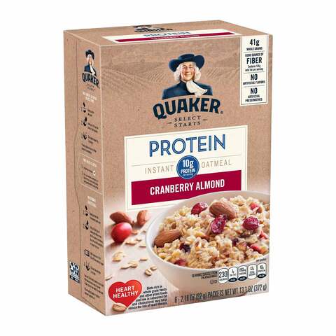 Quaker instant oatmeal cranberry almond 372 g price in Saudi Arabia ...