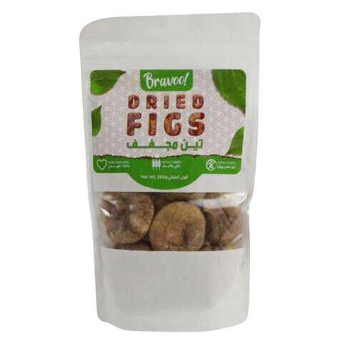 Bravoo Dried Figs 250g price in Kuwait | Carrefour Kuwait | supermarket ...