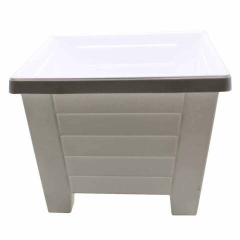 Buy KENPOLY SQUARE PLANTER NO.7 WHT Online - Carrefour Kenya