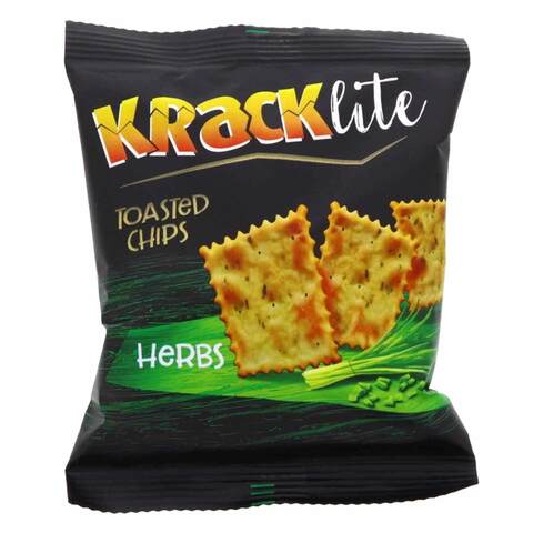 Kracklite Herbs Toasted Chips 110g price in Kuwait | Carrefour Kuwait ...