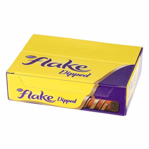 Cadbury Flake Dipped Chocolate 32g x Pack of 12 Online | Carrefour Kuwait