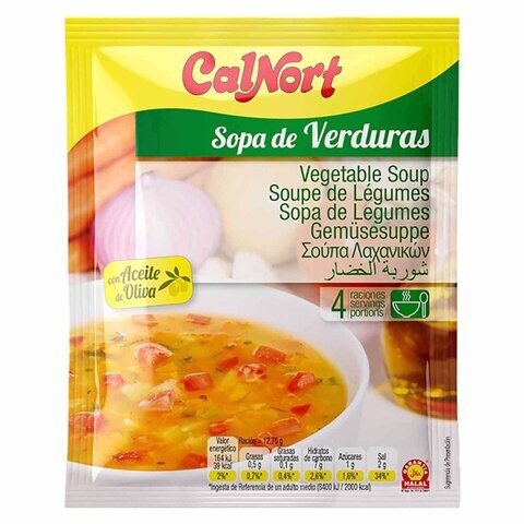 Calnort Vegetable Soup - 66 gram price in Egypt | Carrefour Egypt ...