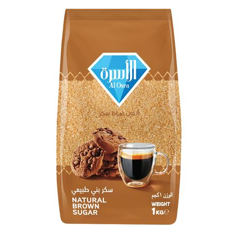 Al Osra Natural Brown Sugar 1kg price in Saudi Arabia | Carrefour Saudi ...