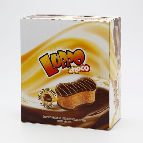 Luppo Choco Cocoa Cake 45 g x 24 Pieces price in Saudi Arabia ...