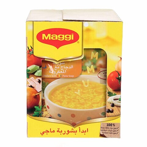Maggi Chicken Abc Soup - 66 gram - 12 Pieces price in Egypt | Carrefour ...