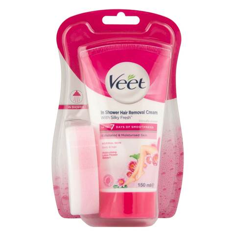 VEET HAIR RMV IN SHWR CRM SILK 150M price in UAE | Carrefour UAE ...