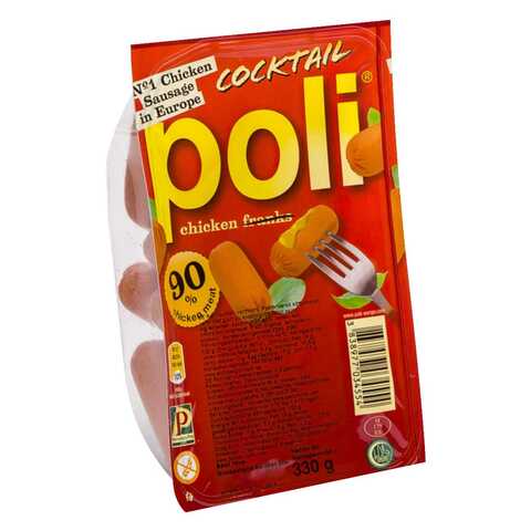 Perutnina Poli Chicken Frankfurter 330g price in UAE | Carrefour UAE ...