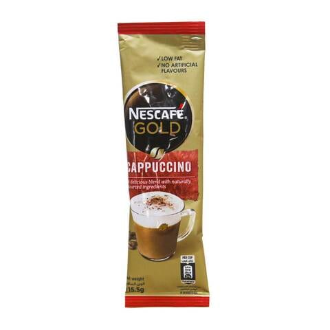 Nescafe Gold Cappuccino Sweetened Coffee Mix 15.5g Online | Carrefour KSA