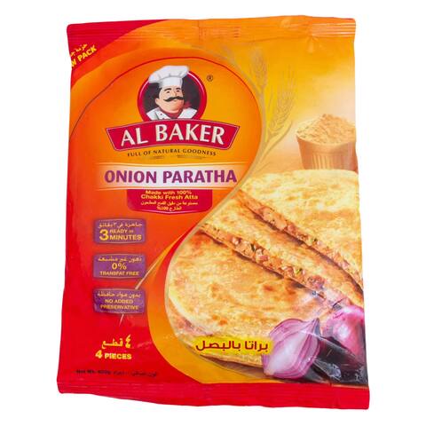Al Baker Onion Paratha 400g price in Kuwait | Carrefour Kuwait | supermarket kanbkam