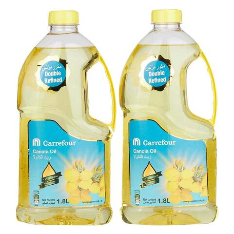 Carrefour Canola Oil 1.8L (2 Pieces) price in UAE | Carrefour UAE ...