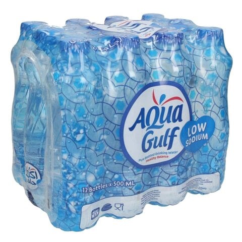 Aqua Gulf Low Sodium Drinking Water 500ml x Pack of 12 price in Kuwait ...