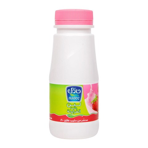 Nadec Fresh Laban Strawberry 180ml price in Saudi Arabia | Carrefour ...