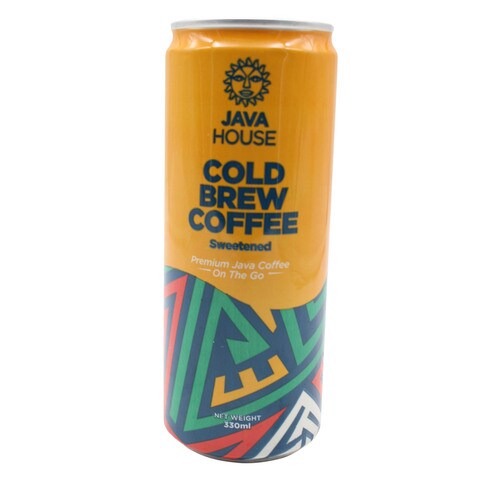 Buy Java House Sweetened Brew Cold Coffee 330ml Online - Carrefour Kenya