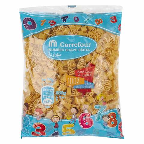 Buy Carrefour Number Shape Pasta 350g Online - Carrefour Kenya