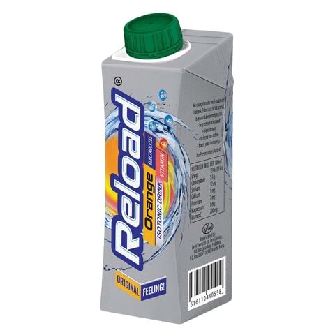 Buy Reload Orange Isotonic Drink 250ml Online - Carrefour Kenya